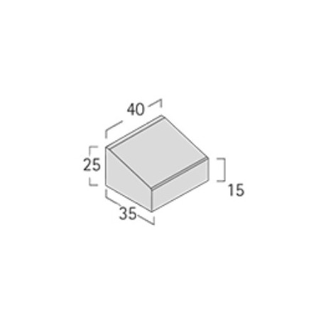 Bordillo Vado V-35 Central