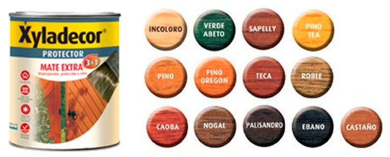 ¿Necesitas renovar madera en exterior? Xyladecor Mate Extra 3 en 1